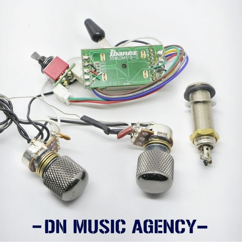 Jual pre wired ibanez switch / potensio / kapasitor for HH ...