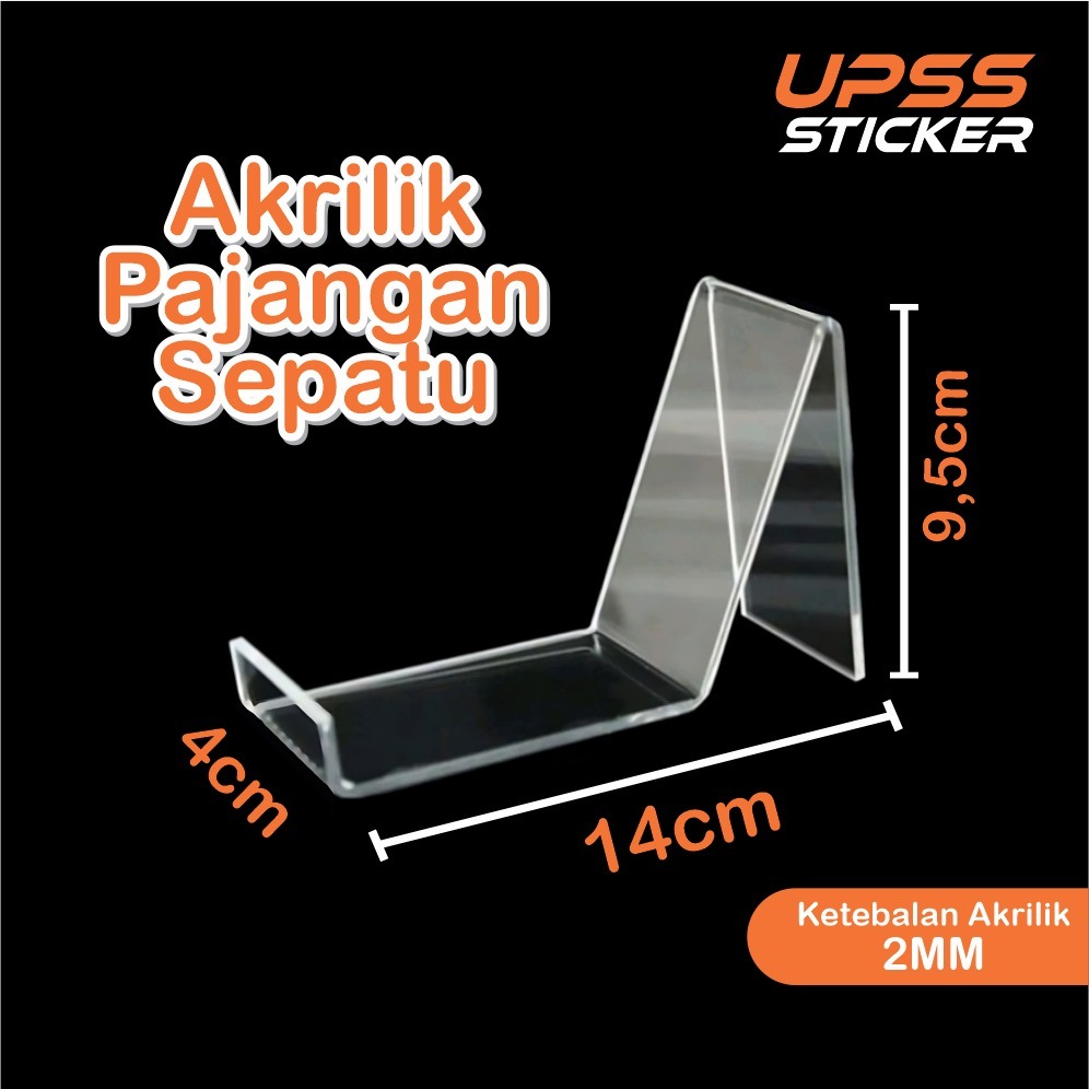 Jual Display Sepatu Acrylic / Stand Sepatu Akrilik / Akrilik display ...