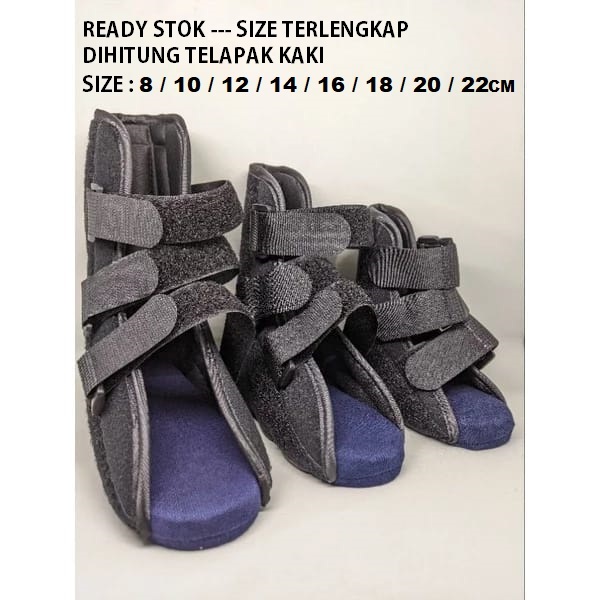 Jual Kid medical ankle splint boot brace support tendonitis kids boot ...