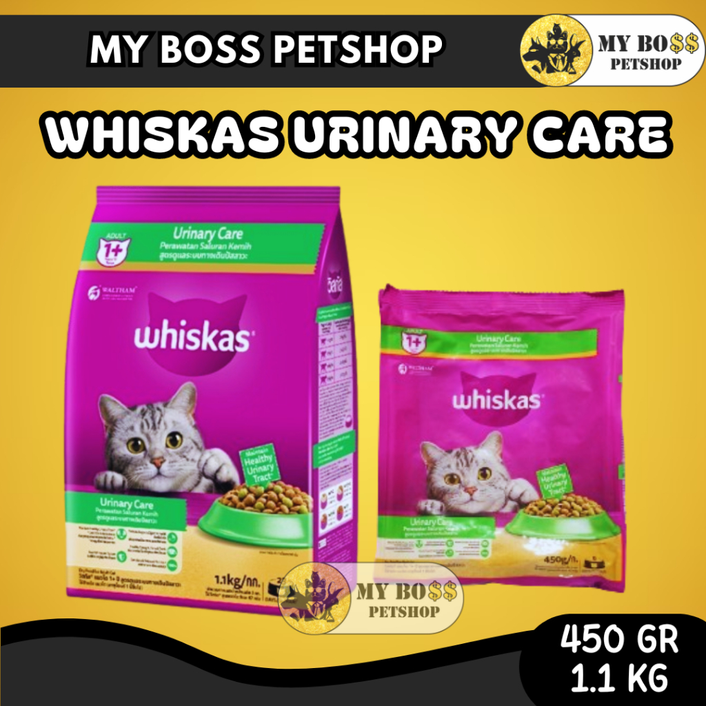 Jual Whiskas Urinary Care Dry Food Cat 450gr 1,1kg Makanan Kucing Pakan ...