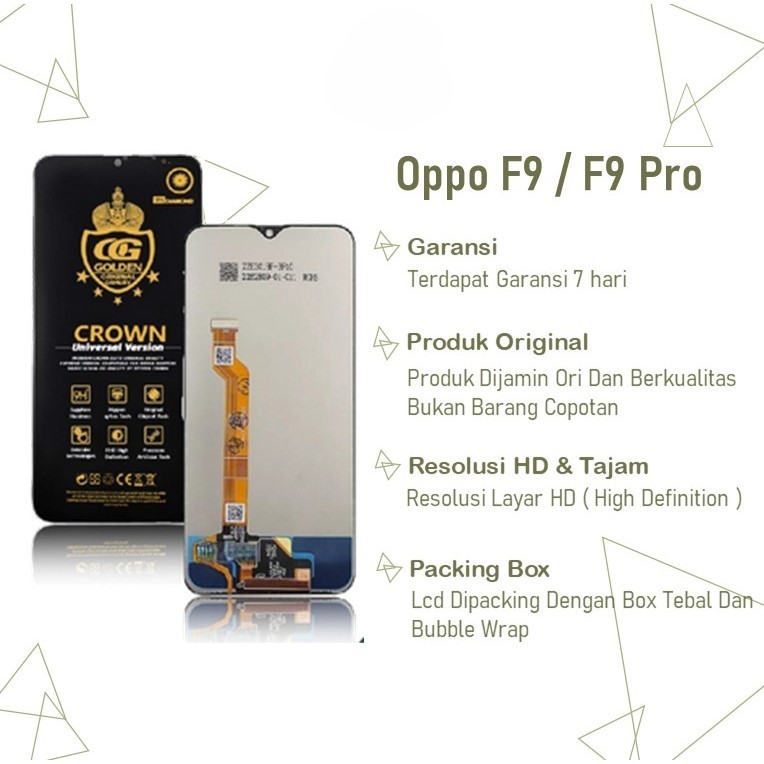 Jual LCD TOUCHSCREEN OPPO F9 / OPPO F9 PRO / REALME 2 PRO / REALME U1 ...