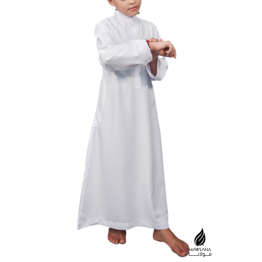 Jual Gamis Jubah Putih Anak import Al Utsaiman | Shopee Indonesia