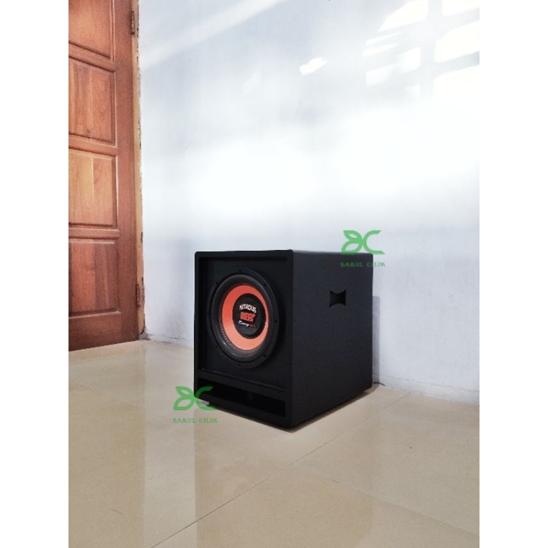 Jual Box Subwoofer - Subwoofer Enclosure 8 Inch dengan Sekat Amplifier ...