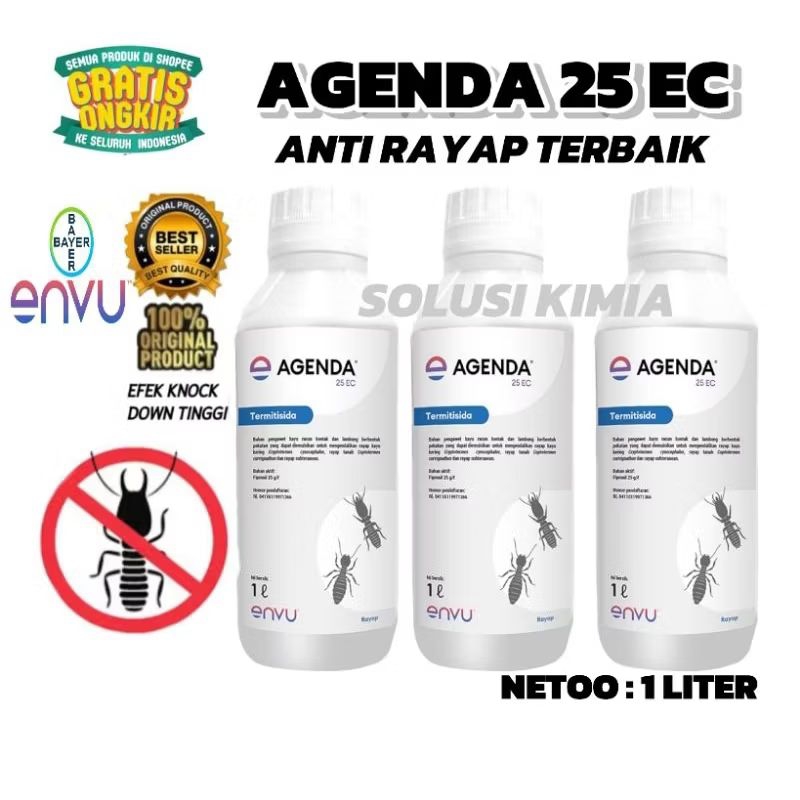 Jual Agenda - Cislin 25 EC 1 Liter Anti Rayap Bangunan Rumah Dan Kayu | Shopee Indonesia