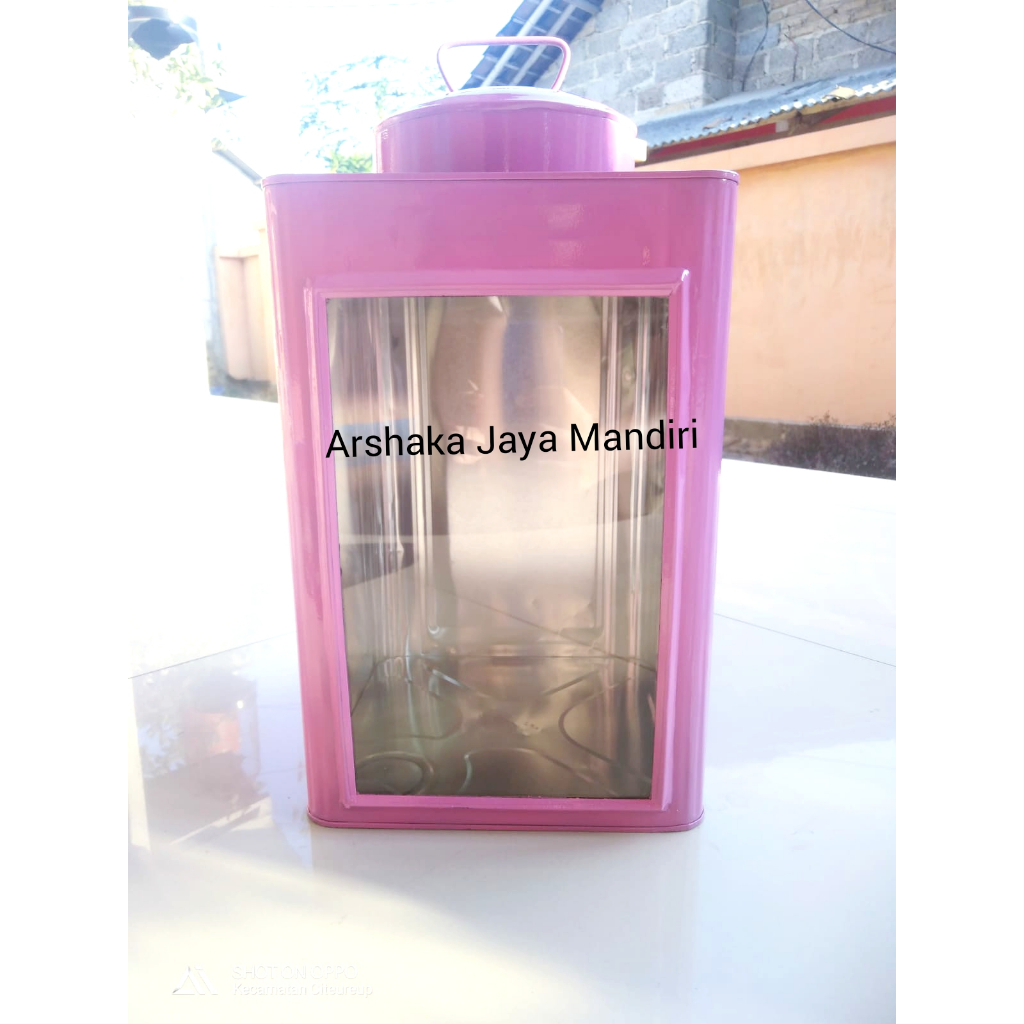 Jual kaleng kerupuk/ toples atau kaleng blek tradisional origin ...