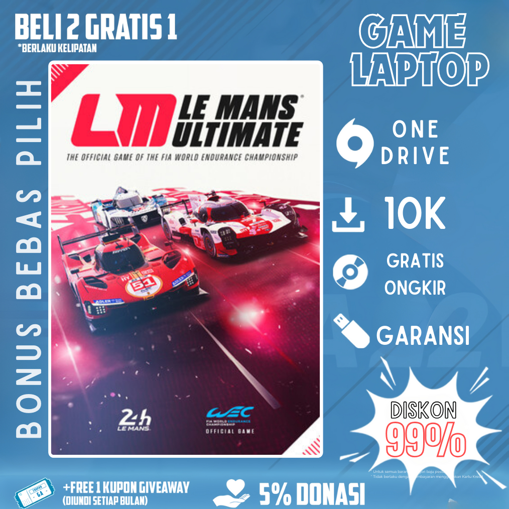 Jual [BELI 2 GRATIS 1] Le Mans Ultimate - LINK DOWNLOAD - GAME PC ...