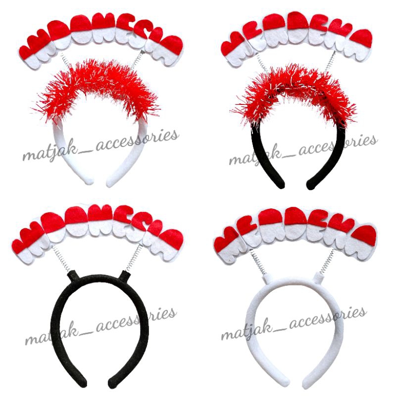 Jual Aksesoris Bando Merah Putih Bendera Indonesia 17 Agustus Atribut ...
