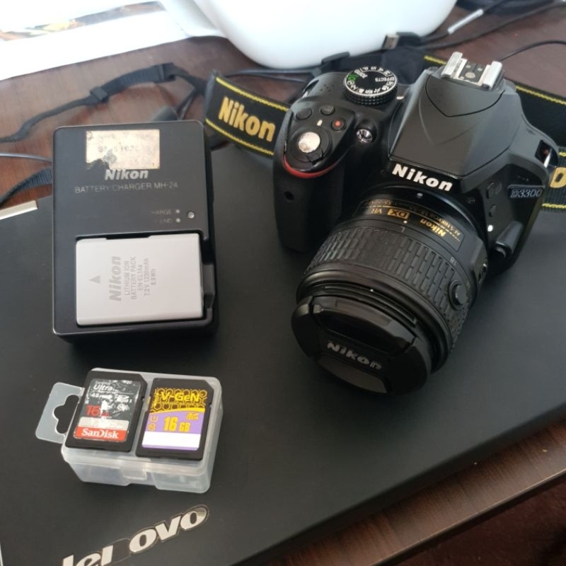 Jual Kamera DSLR NIKON D3300 lensa kit 18-55 mm | Shopee Indonesia