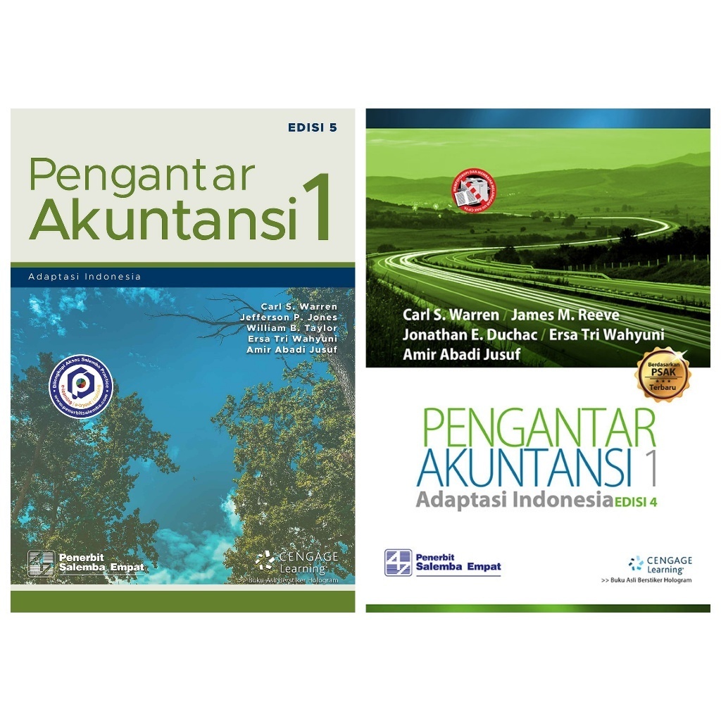 Jual Pengantar Akuntansi 1 Adaptasi Indonesia Edisi 4 - Carl S Warren - SLM | Shopee Indonesia