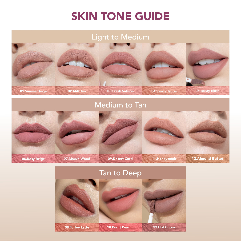 Jual MOP - My Perfect Nude Lip Cream | Shopee Indonesia