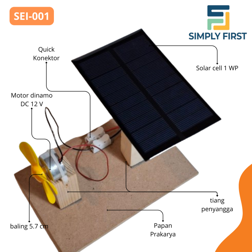 Jual SIMPLY FIRST - MINI PLTS Kit edukasi Panel Surya Pembangkit ...