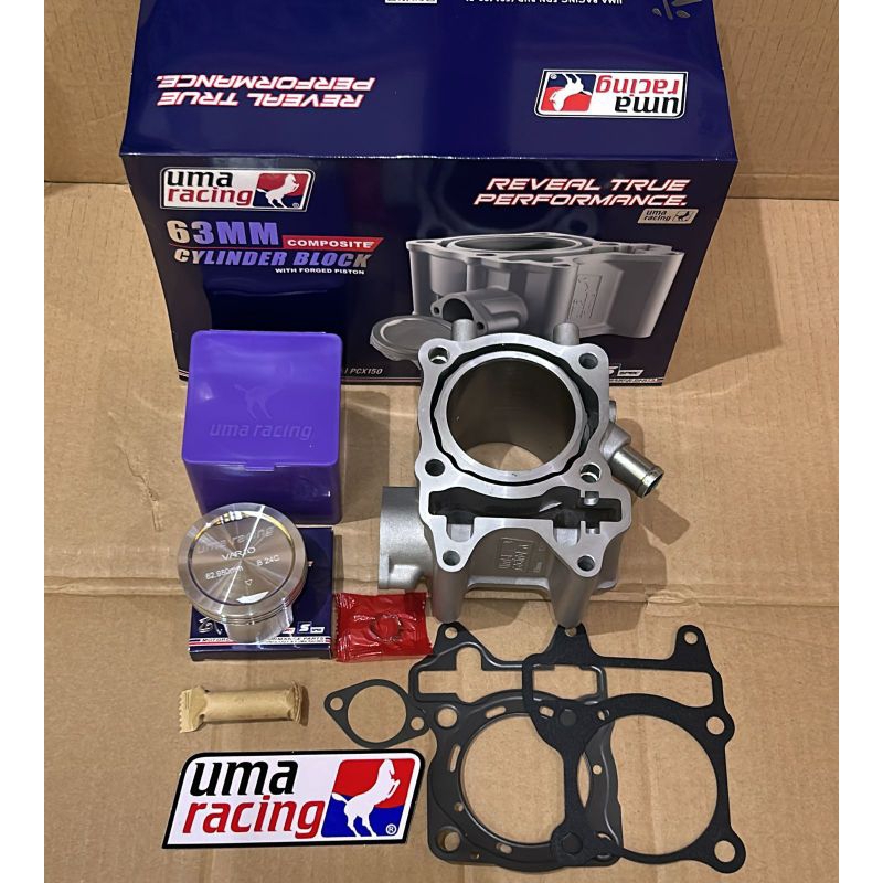 Jual [READY] BLOK SEHER SET VARIO 150 - PCX 150 - ADV 150 UKURAN 63MM PIN 14 FORGED PISTON ...