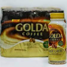 Jual MINUMAN MERK GOLDA COFFEE DOLCE LATTE KEMASAN BOTOL 200 ML 1 PAK ...