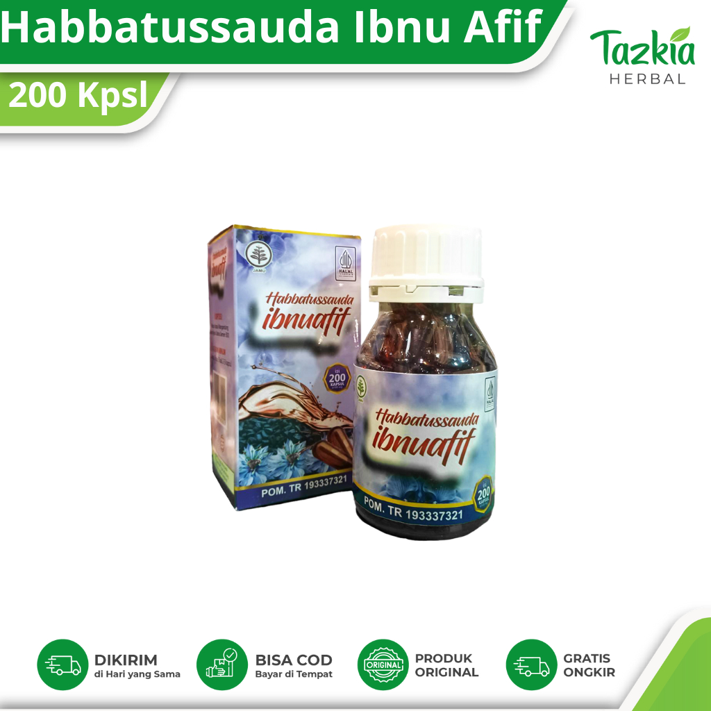 Jual Habbasy Ibnu Afif Isi 200 Kapsul Minyak Habbatussauda Oil | Shopee Indonesia