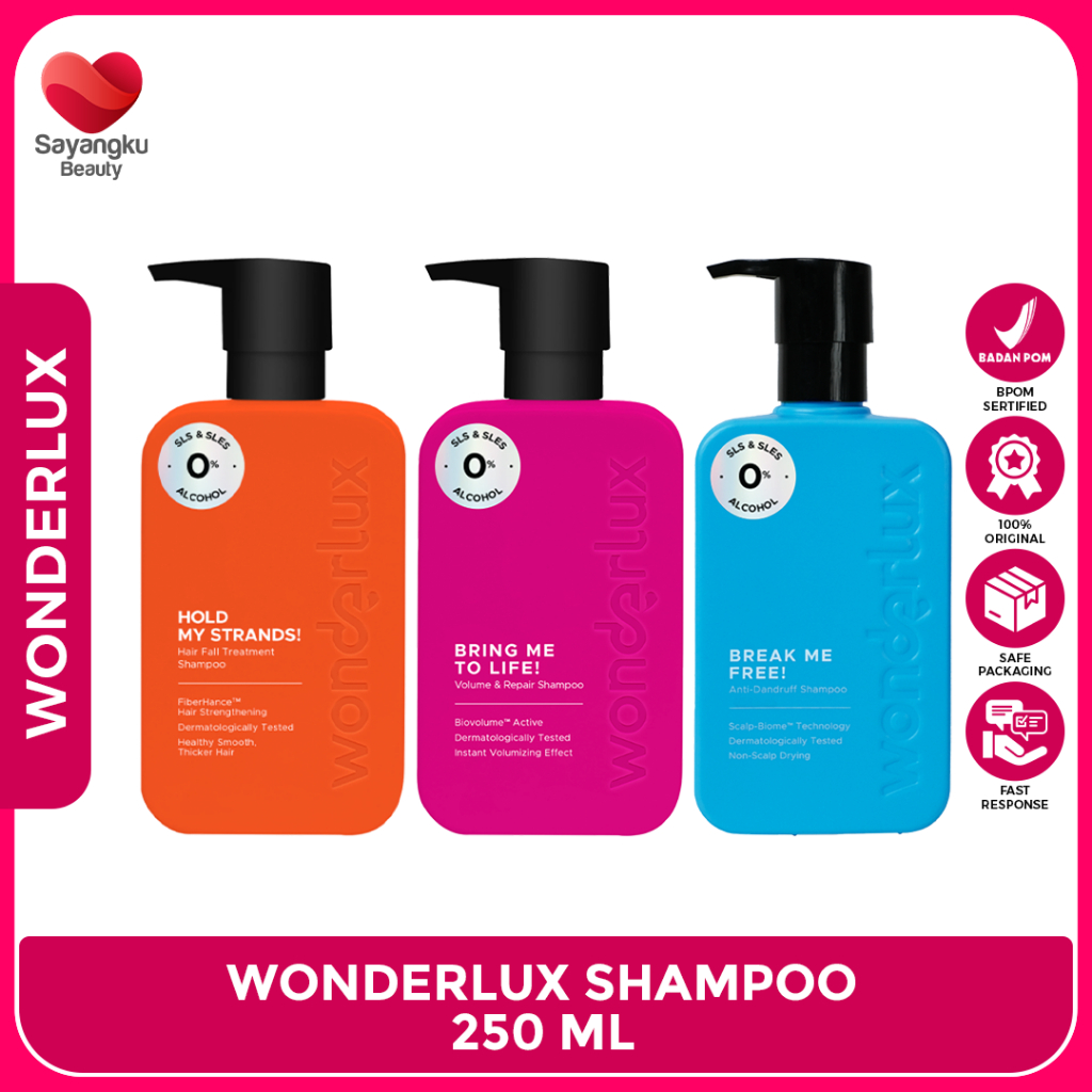 Jual WONDERLUX Shampoo 250ml | Shopee Indonesia