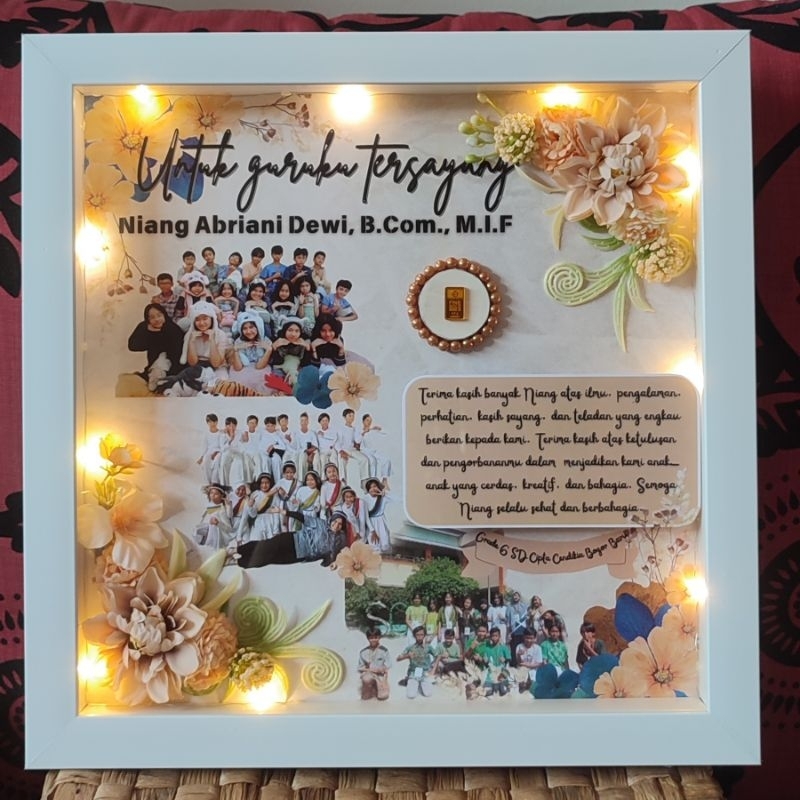 Jual Kado LM untuk guru, gift perpisahan, kenang kenangan, mahar ...