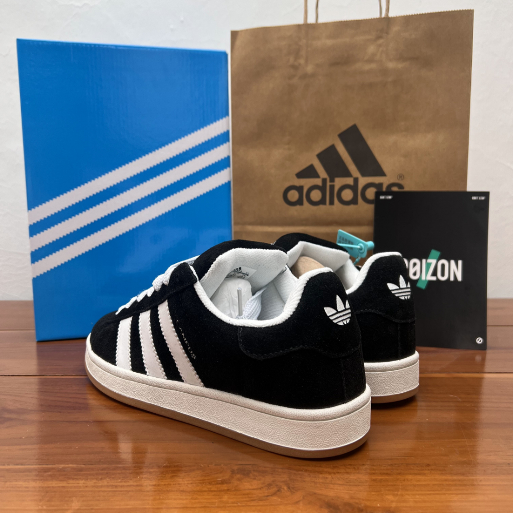 Jual Sepatu Adidas Campus 00s x Korn Black White Gum Suede Shoes ...