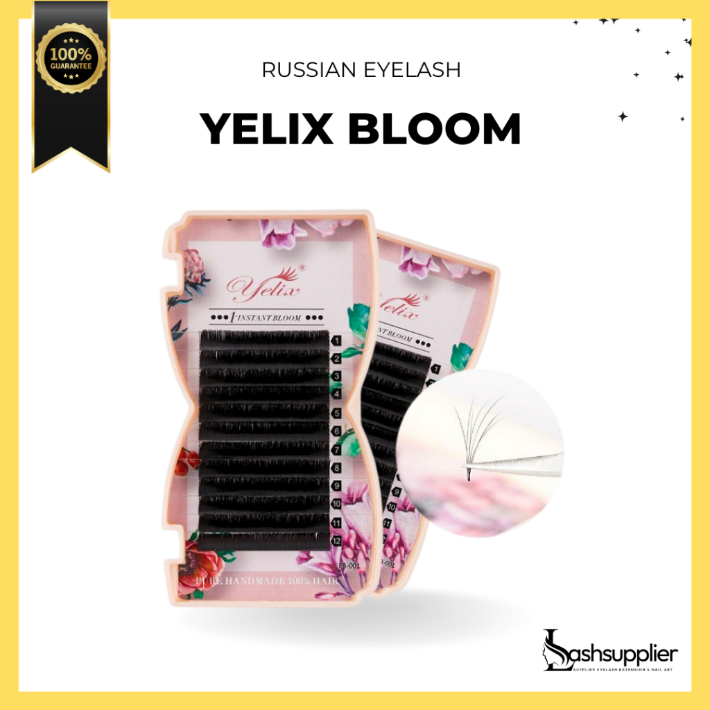 Jual Yelix Bloom Russian Volume Eyelash Extension Tanam Bulumata Palsu ...