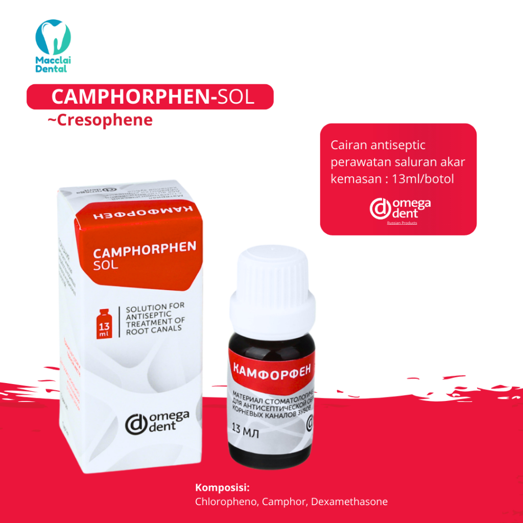 Jual DENTAL CAIRAN ANTISEPTIK PERAWATAN SALURAN AKAR GIGI CAMPHORPHEN ...
