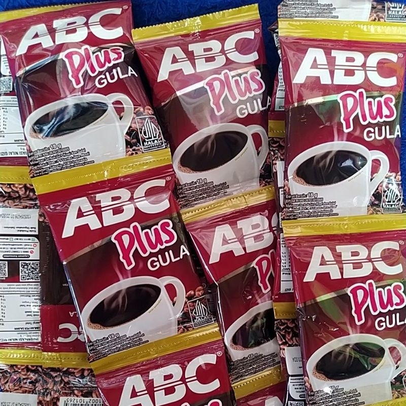 Jual KOPI ABC PLUS GULA RENTENG ISI 10 PCS | Shopee Indonesia