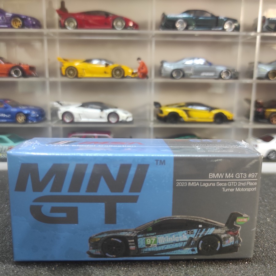 Jual MINI GT 647 BMW M4 GT3 #97 - TURNER MOTORSPORT - 2023 IMSA LAGUNA ...