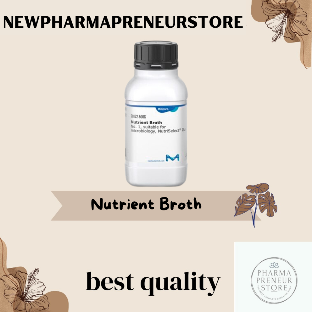 Jual NUTRIENT BROTH / NB PER 100 DAN 50 GRAM MEDIA BAKTERI MIKROBIOLOGI ...