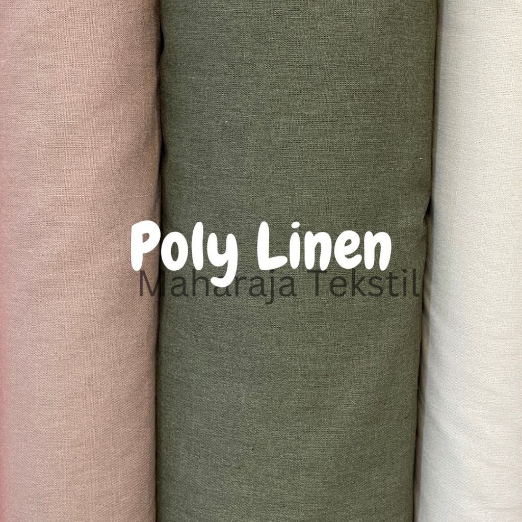 Jual Kain Poly Linen / Polo Linen Premium / Kain Linen / Linen Premium ...
