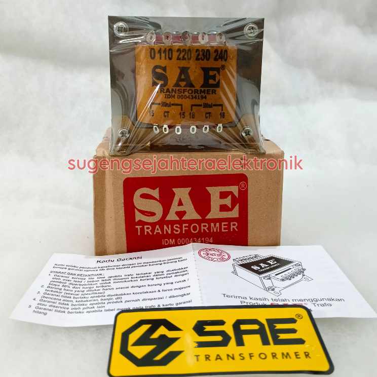 Jual TRAFO TRAVO SAE MURNI 5A CT45V TRAVO MURNI SAE CT 45 VOLT 5 AMPERE | Shopee Indonesia