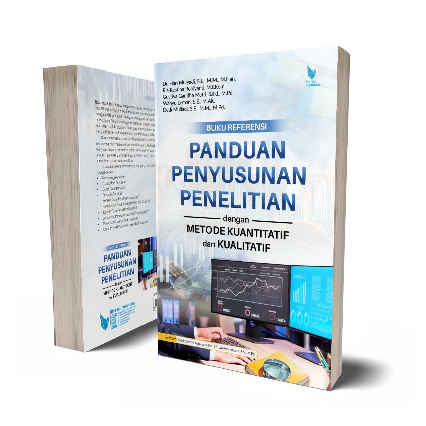 Jual Buku Referensi Panduan Penyusunan Penelitian dengan Metode Kuantitatif dan Kualitatif ...