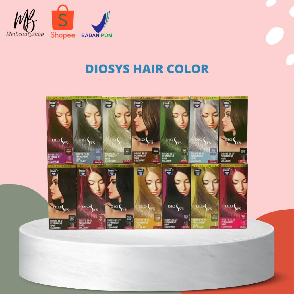 Jual Diosys Permanent Hair Colorant 100 ML | Shopee Indonesia