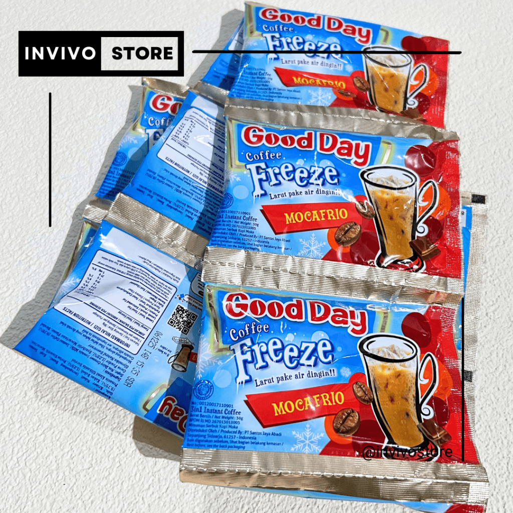 Jual KOPI Good day FREEZE Mocafrio 30g RENCENG ( ISI 10 ) | Shopee ...