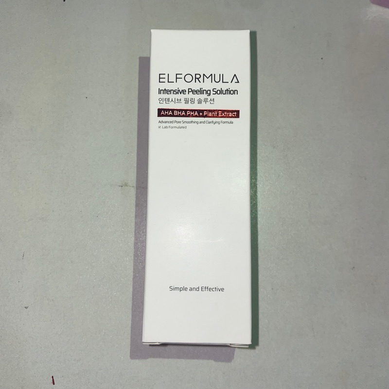 Jual ELFORMULA Intensive Peeling Solution - Serum Exfoliasi Wajah ...