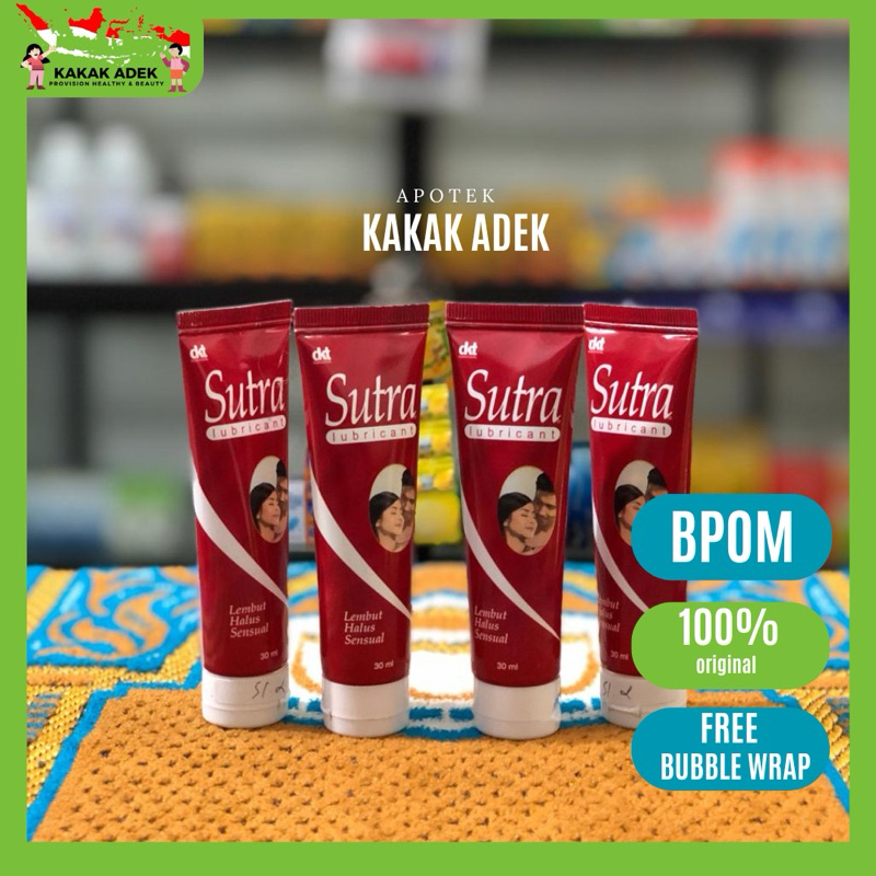 Jual Sutra Lubricant Gel 30ml & 50ml | Shopee Indonesia