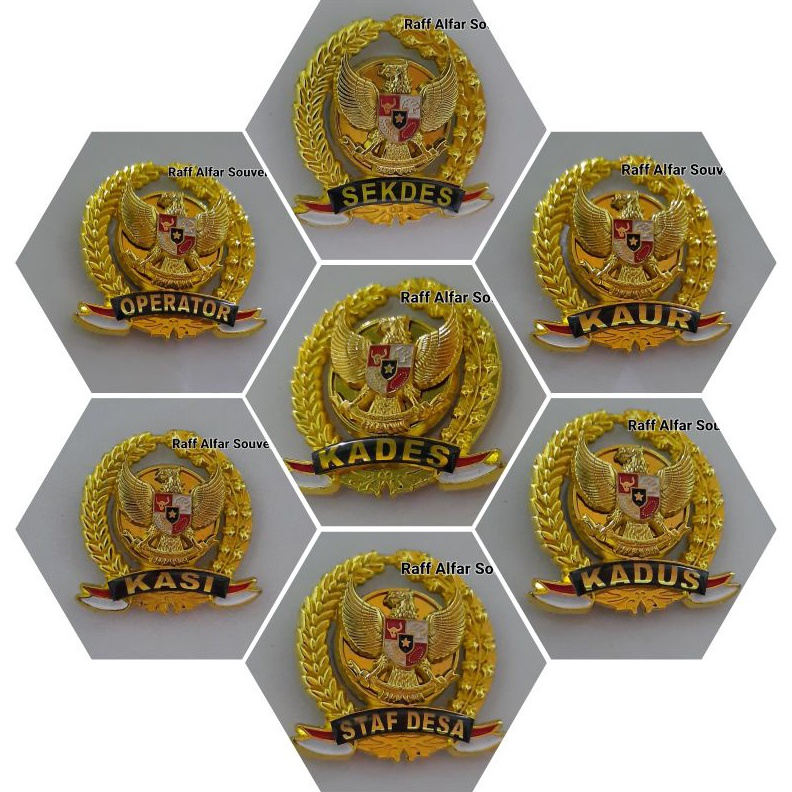 Jual KODE U74H PIN PERANGKAT DESA PIN KADES SEKDES KAUR KASI KADUS STAF ...