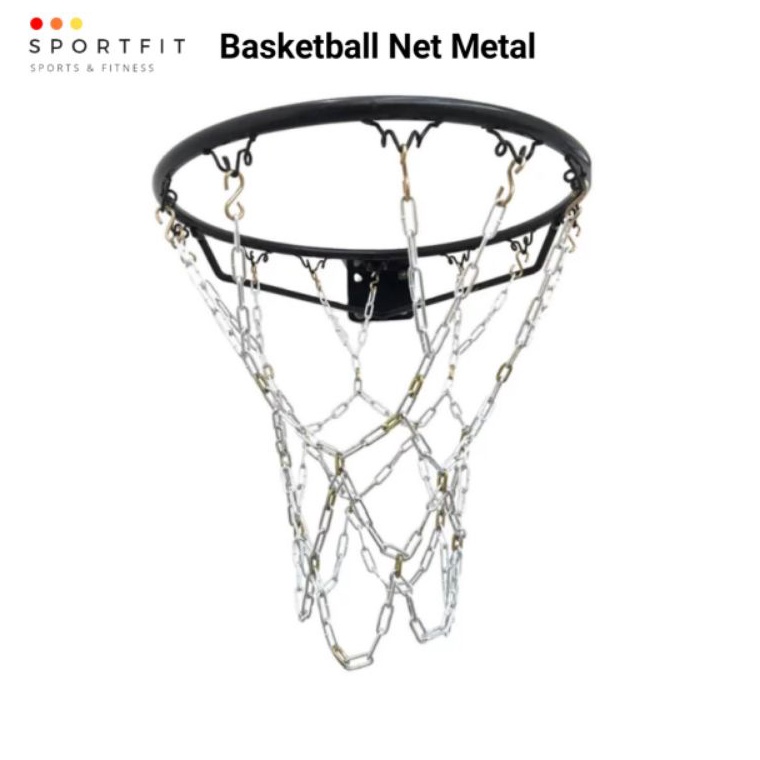 Jual KODE R6C Jaring Basket Rantai Besi Sunway Metal Basketball Net ...