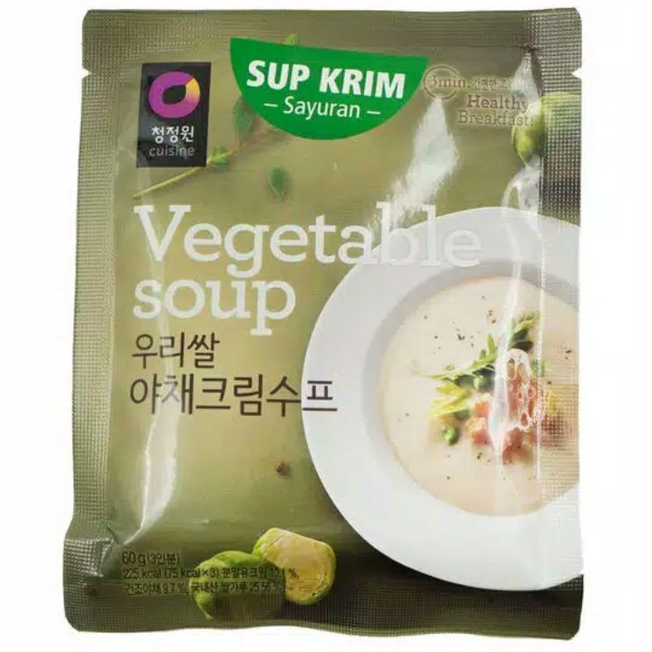 Jual Chung Jung One Soup Vegetable /Sup Krim Sayuran Rasa Daging Sapi ...