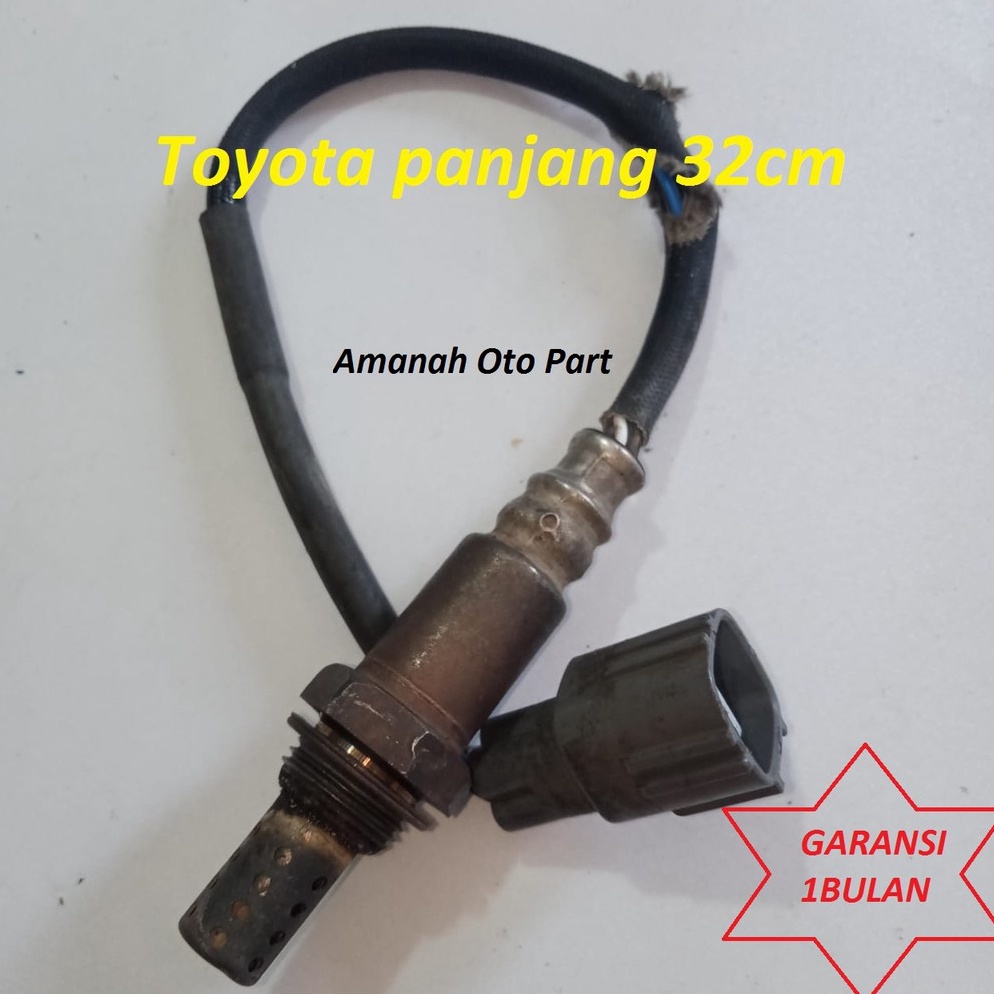 Jual KODE F6X8 Sensor Oxygen Toyota Daihatsu 32cm CO2 O2 Copotan Denso Ori original seken asli ...