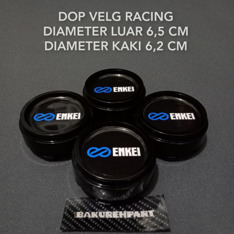 Jual Dop roda tutup velg mobil racing variasi silinder tulisan ENKEI ...