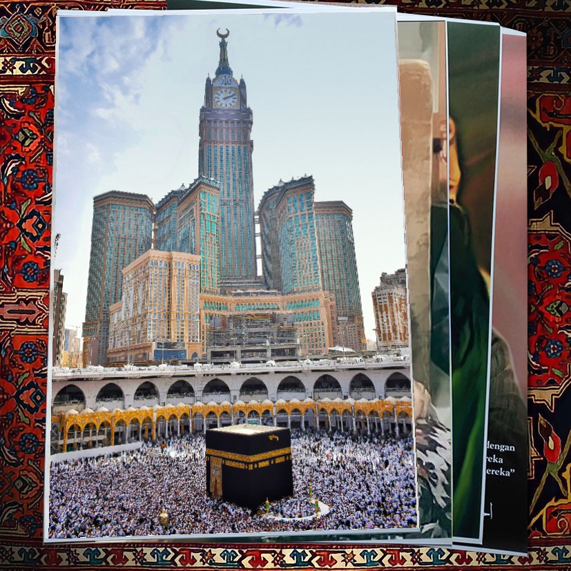 Jual POSTER UKURAN BESAR ATAU JUMBO KA'BAH KAABA MASJIDIL HARAM MAKKAH ...