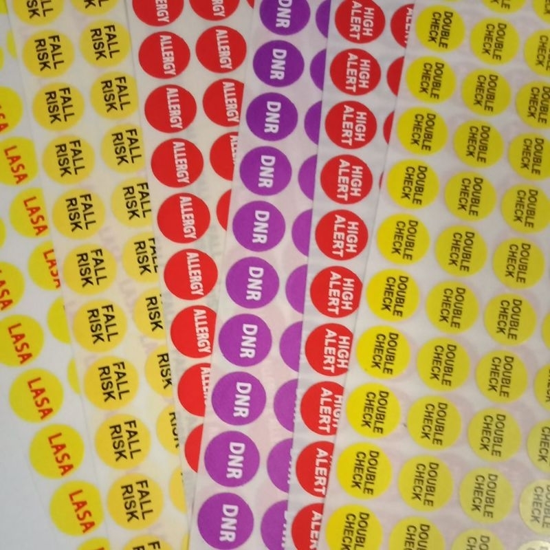 Jual Stiker Label Obat Indikasi Varian LASA DNR HIGH ALERT Stiker Obat ...