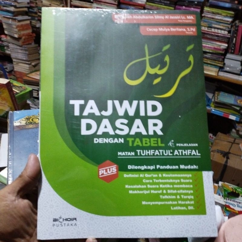 Jual Buku Tajwid Dasar dengan Tabel & penjelasan Matan Tuhfatul Athfal ...