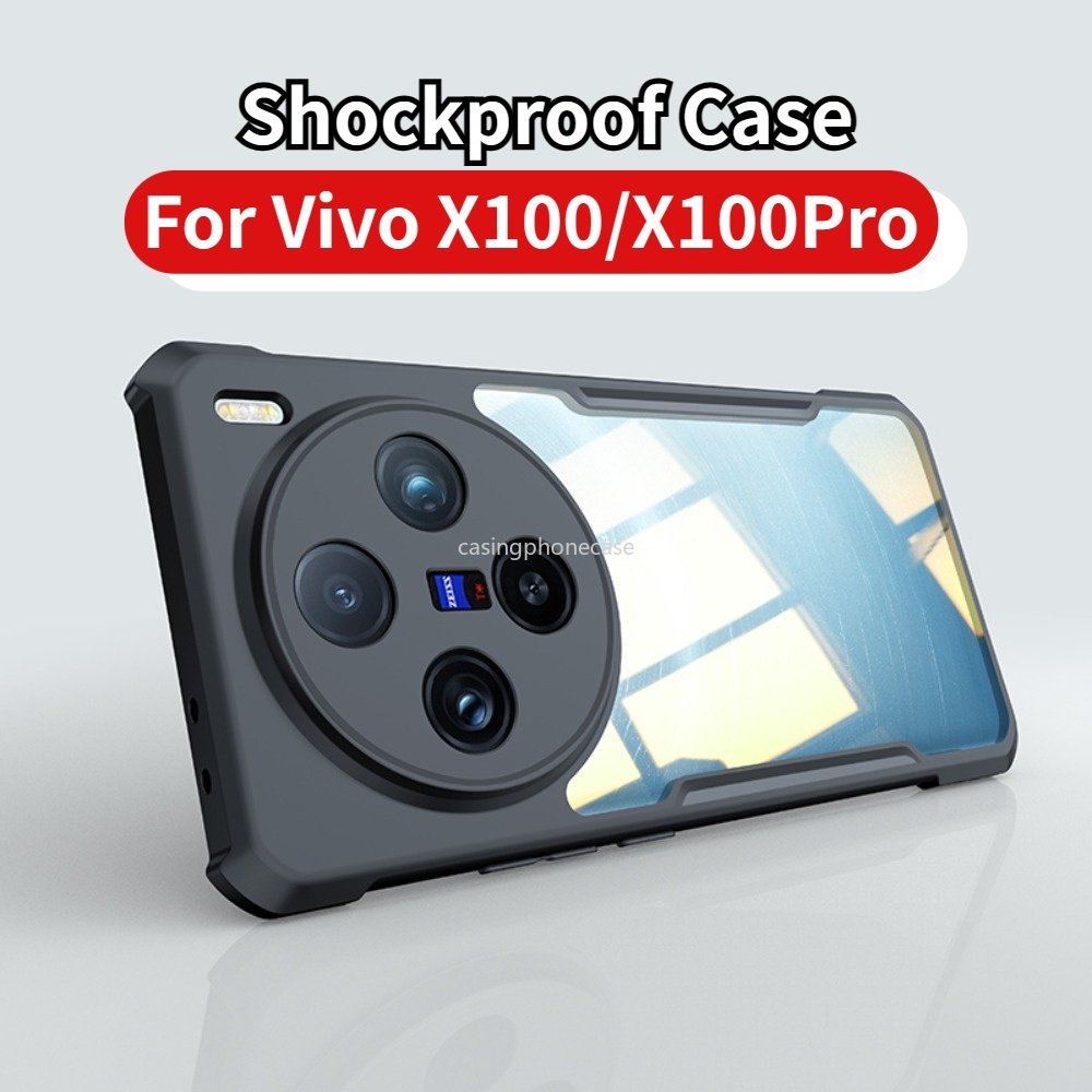 Jual Case Vivo X100 / X100 Pro Clear Acrylic Casing Hard Transparan ...