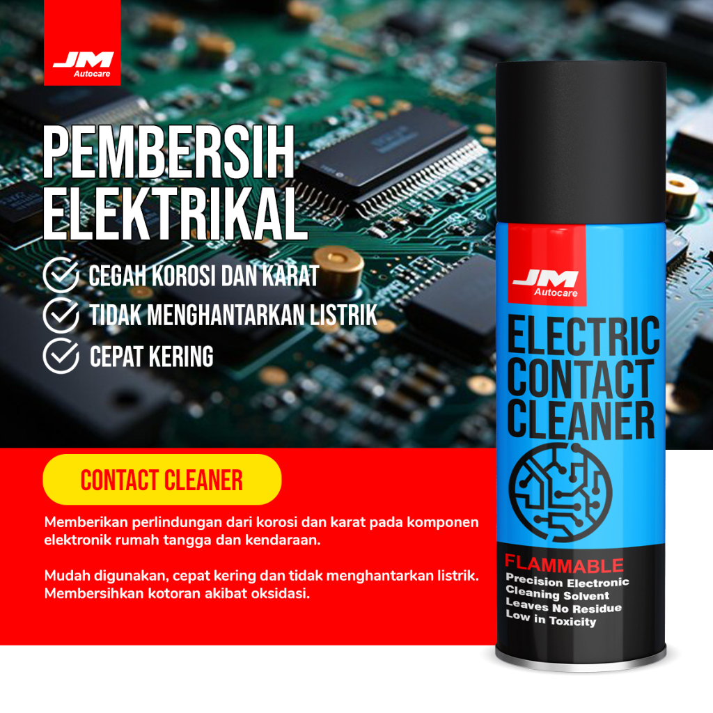 Jual CONTACT CLEANER 300 ML - PEMBERSIH KOMPONEN ELEKTRIKAL ELEKTRONIK OTOMOTIF DAN ALAT RUMAH ...