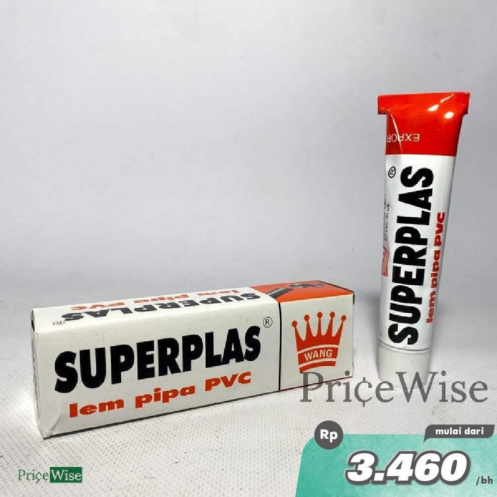 Jual (GROSIR) Lem Pipa PVC Superplas / Lem Paralon PVC / Lem Pralon ...