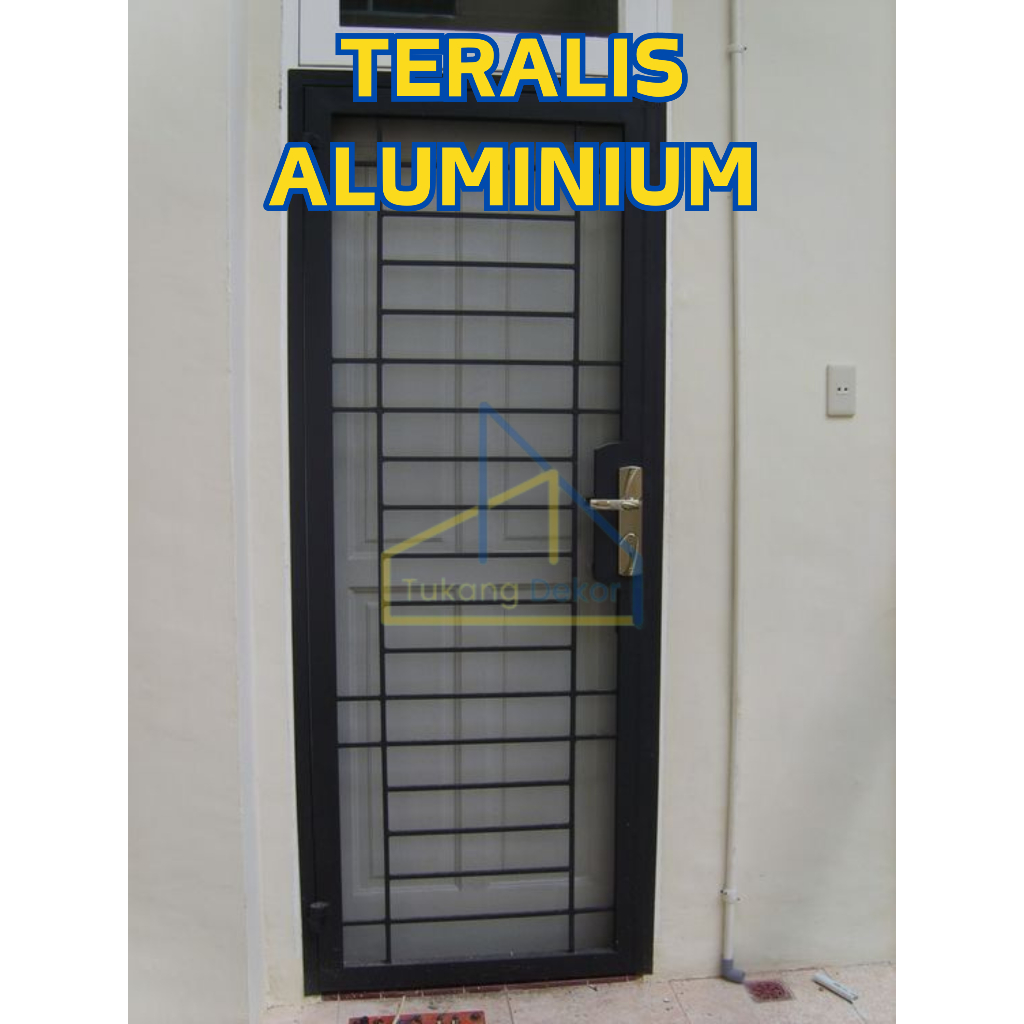 Jual Teralis Pintu Jendela Anti Maling Teralis Besi Aluminium Teralis ...