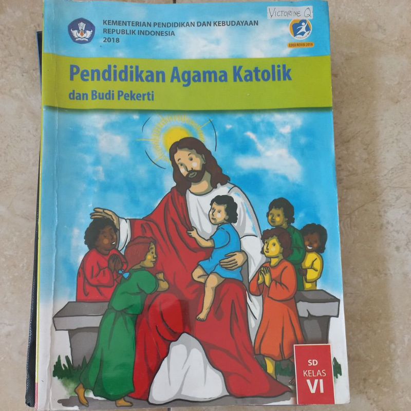 Jual Buku Bekas Pendidikan Agama Katolik Dan Budi Pekerti Kelas 6 Shopee Indonesia 