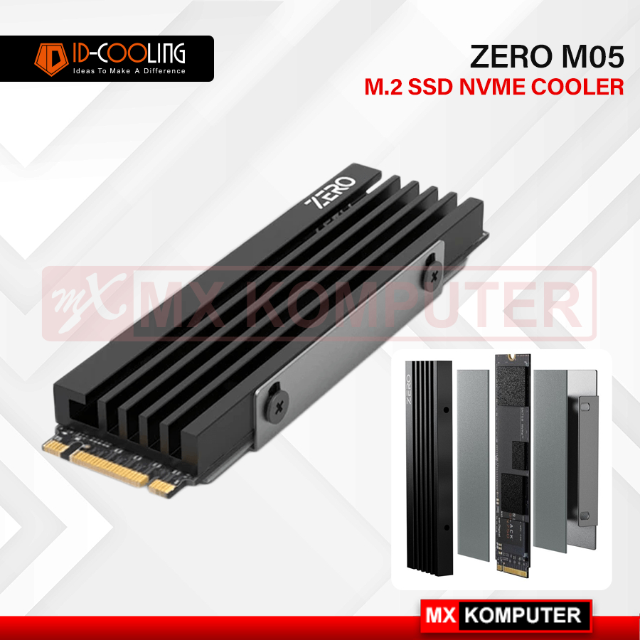 Jual ID-Cooling Zero M05 M2 NVME Heatsink Cooler IDCooling | Shopee Indonesia