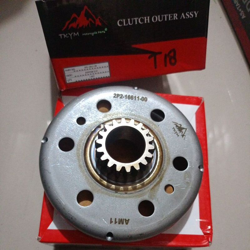 Jual RUMAH KAMPAS GANDA/MANGKOK GANDA JUPITER Z 07 T18 ( 2P2-16611-00 ) TAKAYAMA | Shopee Indonesia