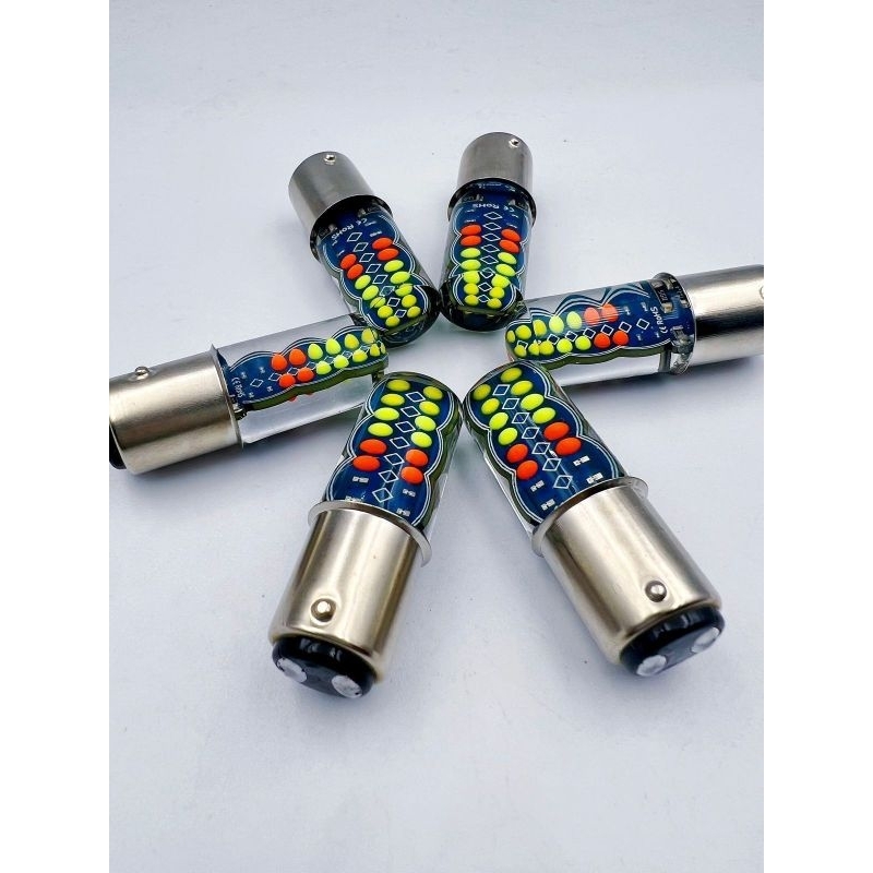 Jual LAMPU STOP REM BELAKANG RGB JELLY 4 WARNA 32 LED 2 MODE FLASH KEDIP UNIVERSAL MOTOR ...