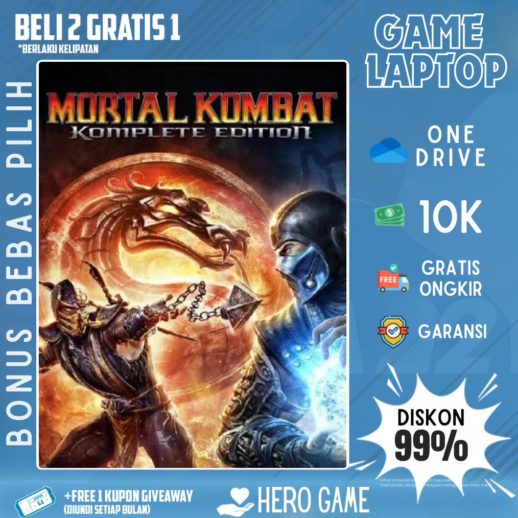 Jual MORTAL KOMBAT KOMPLETE EDITION - LINK DOWNLOAD - GAME PC - GAME ...